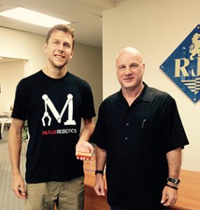 RJE International supports McGill Robotics team in RoboSub Competition ...